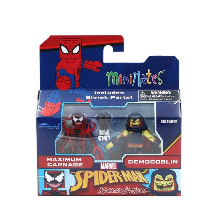 Marvel Minimates Maximum Carnage Demogoblin & Carnage | Shopee Philippines