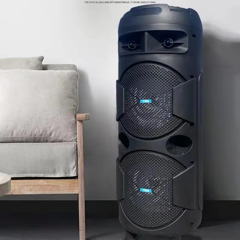 Outdoor Portable Wireless Bluetooth Square Dance Speaker Dual Speaker ...