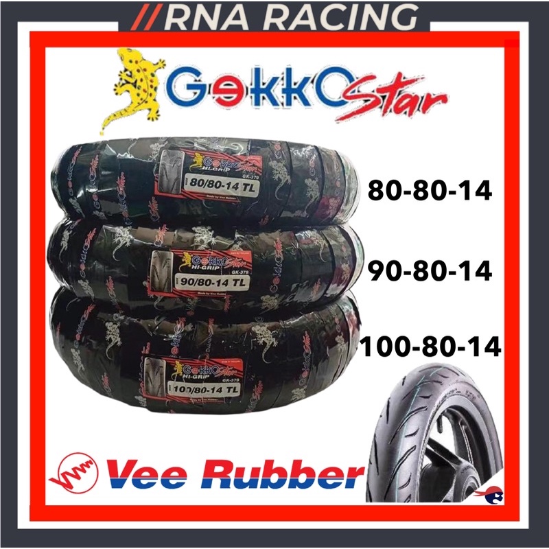 Vee Rubber Gekkostar Gk-379 Motorcycle Tire Gulong by 14 Mio Skydrive ...