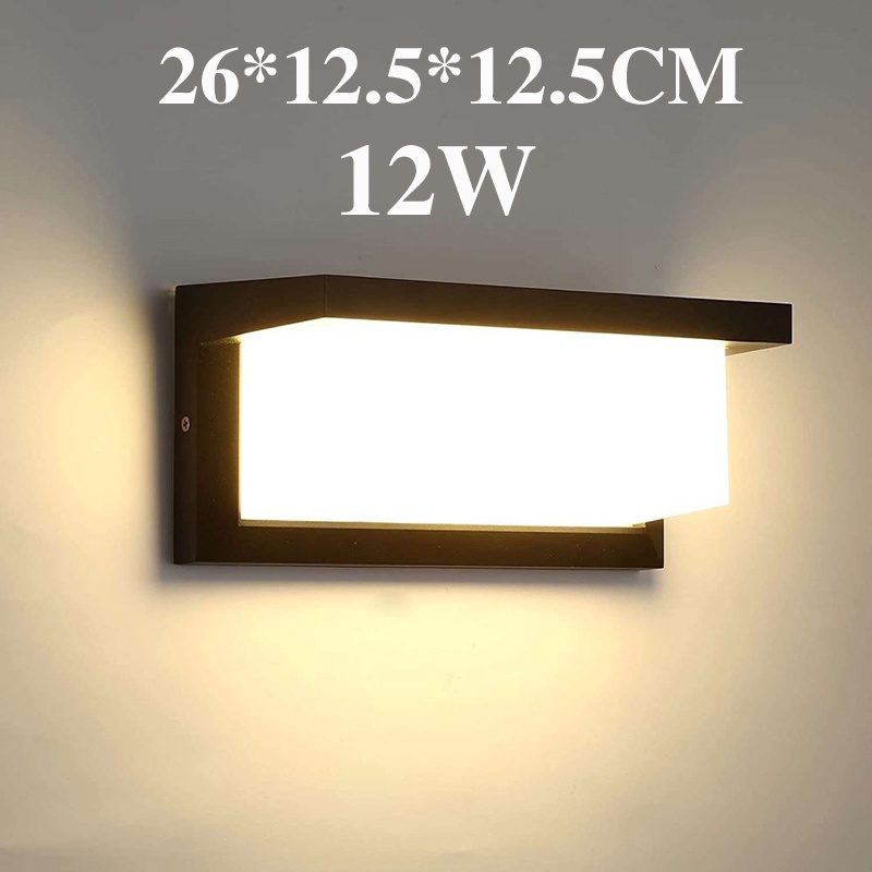 PH Outdoor LED Wall Light 12W Wall Lamp Waterproof Nordic Modern ...
