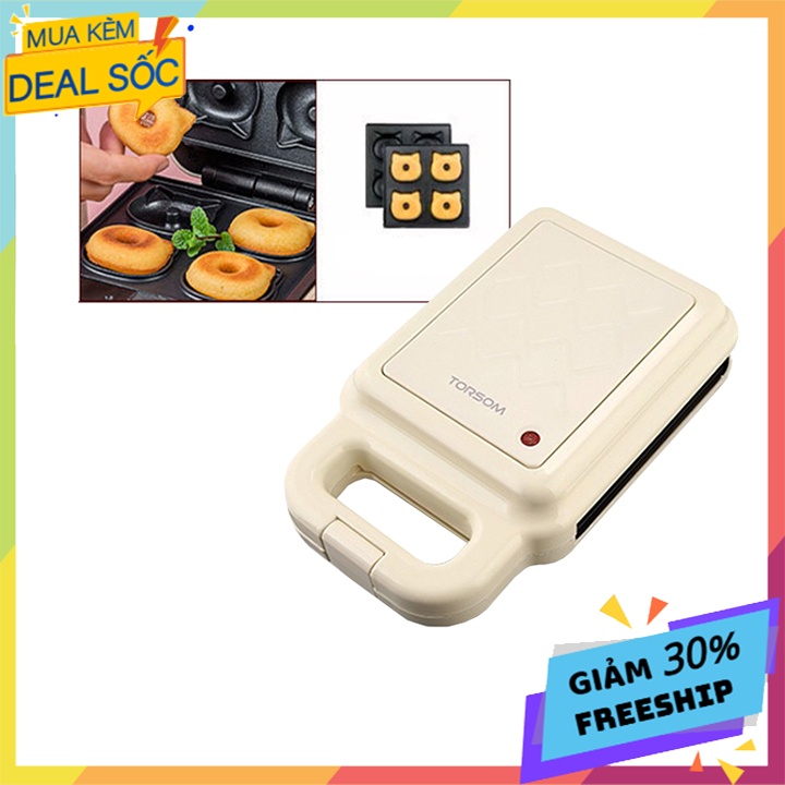 Genuine Torsom 4-piece mini animal face Donut toaster | Shopee Philippines