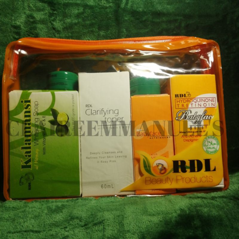 RDL COSMETIC KIT SET WITH RDL BABYFACE, RDL SOAP, RDL TONER & RDL ...