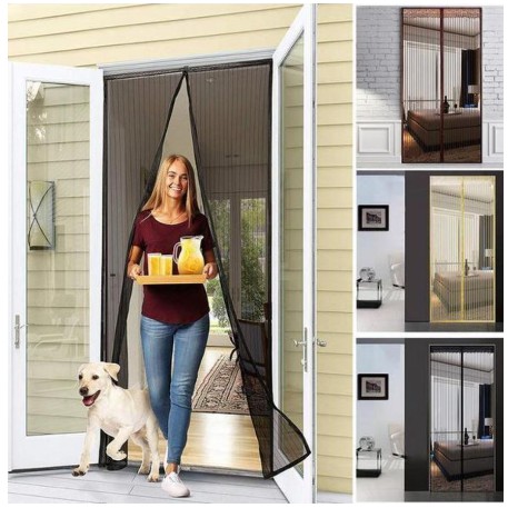 Magic Mesh Instant Screen Door | Shopee Philippines