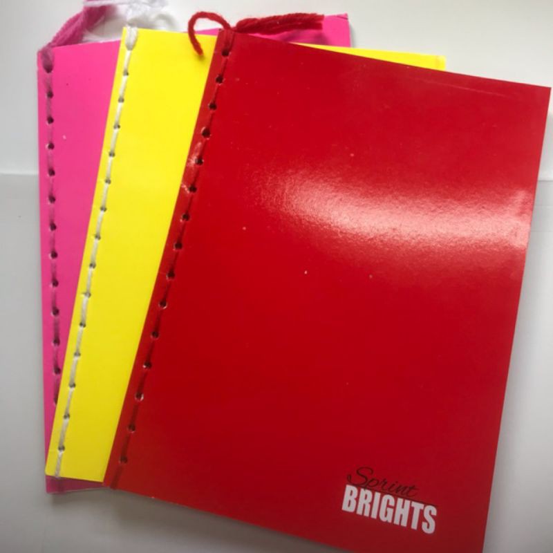 SPIRAL NOTEBOOK WITH YARN NEON COLORS | Shopee Philippines