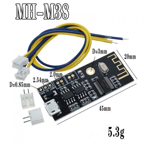 MH-MX8 Wireless Bluetooth MP3 Audio Receiver board Module BLT 4.2 mp3 ...