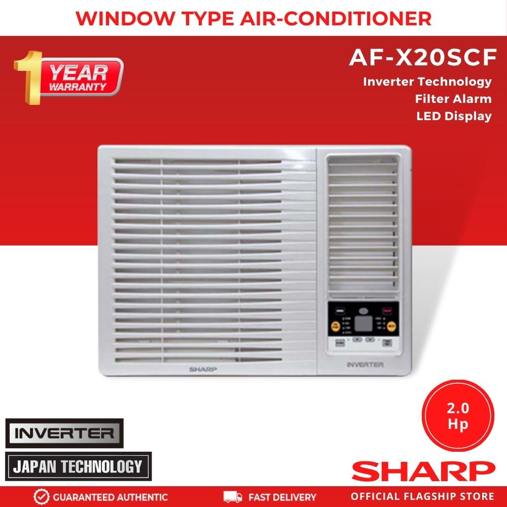 Sharp AF-X20SCF 2.0hp Window Type Air conditioner (Inverter) (NCR ...