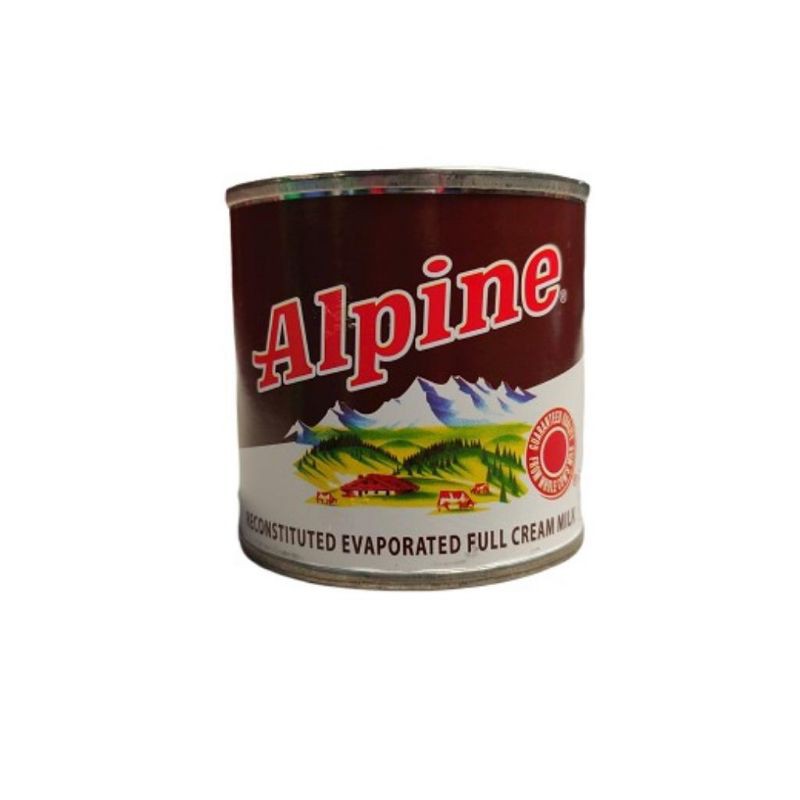 Alpine Full Cream Evaporated Milk 154ml | Shopee Philippines