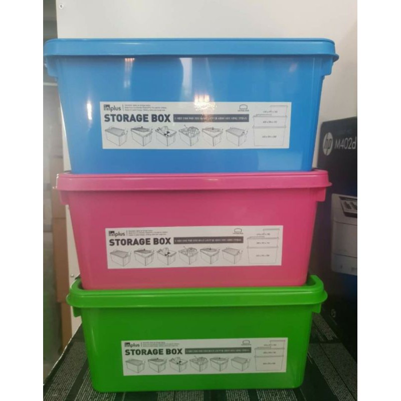 Inp111gn-t – Inplus Easy Clip 15L plastic storage bin | Shopee Philippines