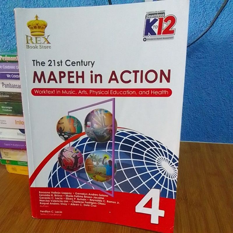 MAPEH IN ACTION 4(SECONDHAND) | Shopee Philippines