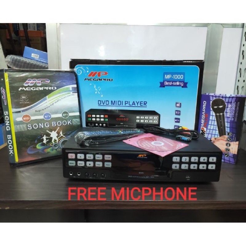 MEGAPRO KARAOKE DVD MIDI PLAYER Mp-1000 | Shopee Philippines