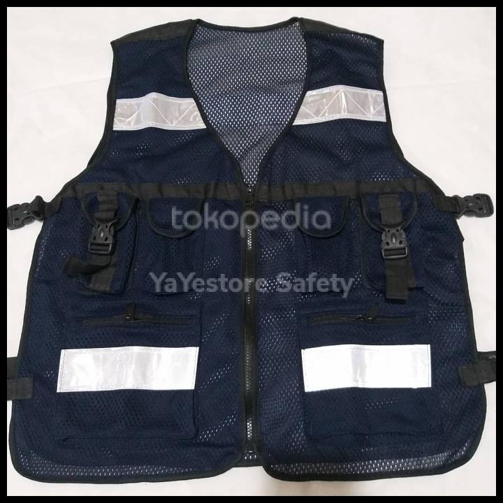6-Pocket Safety Vest / Thick Mesh Project Vest | Shopee Philippines