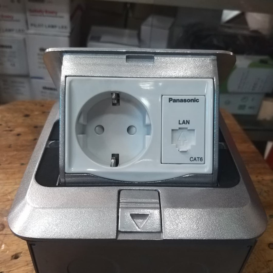 PANASONIC FLOOR CONTACT STOP (2F CONTACTSTOP + CAT DATA6) | Shopee ...