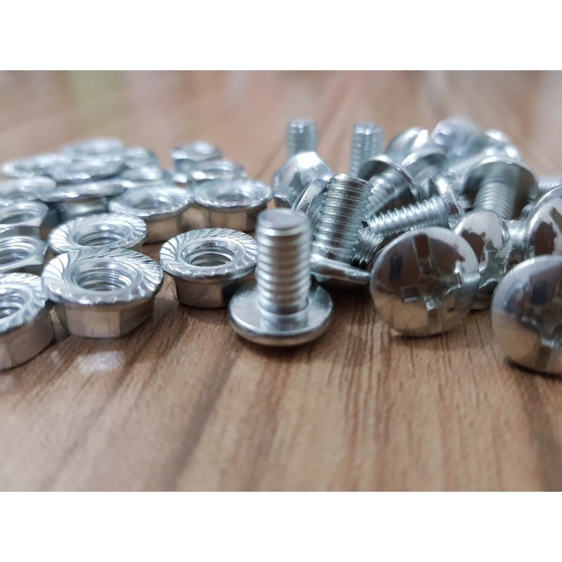 10 pcs. Bolts and Nuts for Slotted Angle Bar | Shopee Philippines