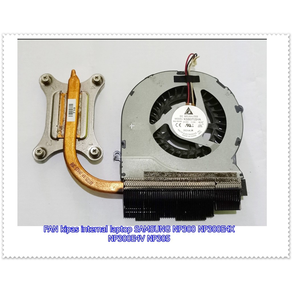 Iron Metal HSF heat sink FAN laptop internal FAN SAMSUNG NP300 NP300E4X ...