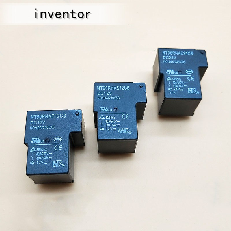 NT90RHAE5 12 24BC 5V 12V 24V 4 a set of normally open relay pin 30A ...