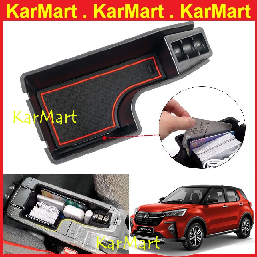 Perodua Ativa Armrest Storage Box Console Organizer Toyota Raize ...