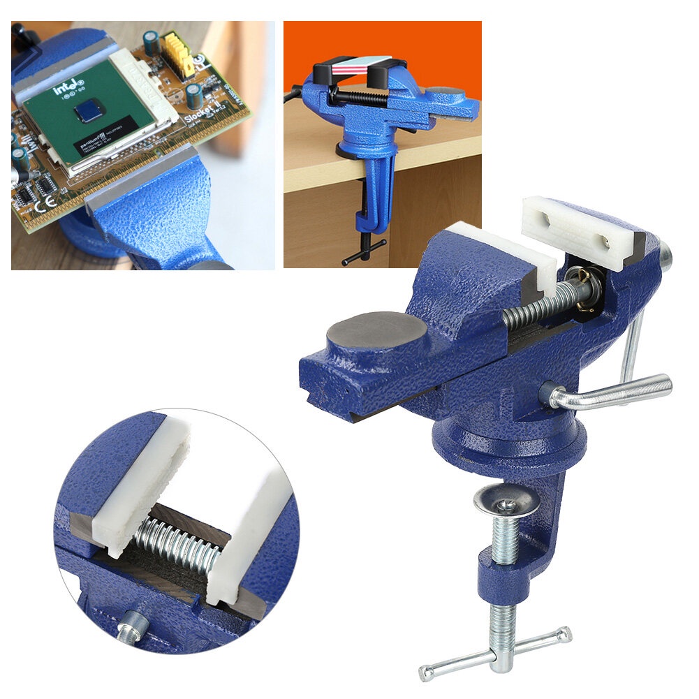Swivel Vise, Clamp Vise, DIY for Table Electric Drill Precision ...