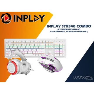 INPLAY STX 540 Gaming Keyboard And Mouse with Headset Extended Mouse ...