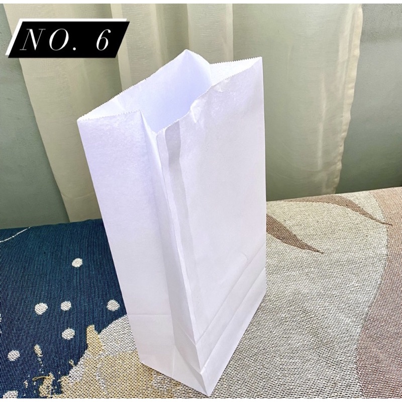 Sizes #16-45 Kraft Brown Paper Bag / Brown Supot 100pcs per Pack White ...