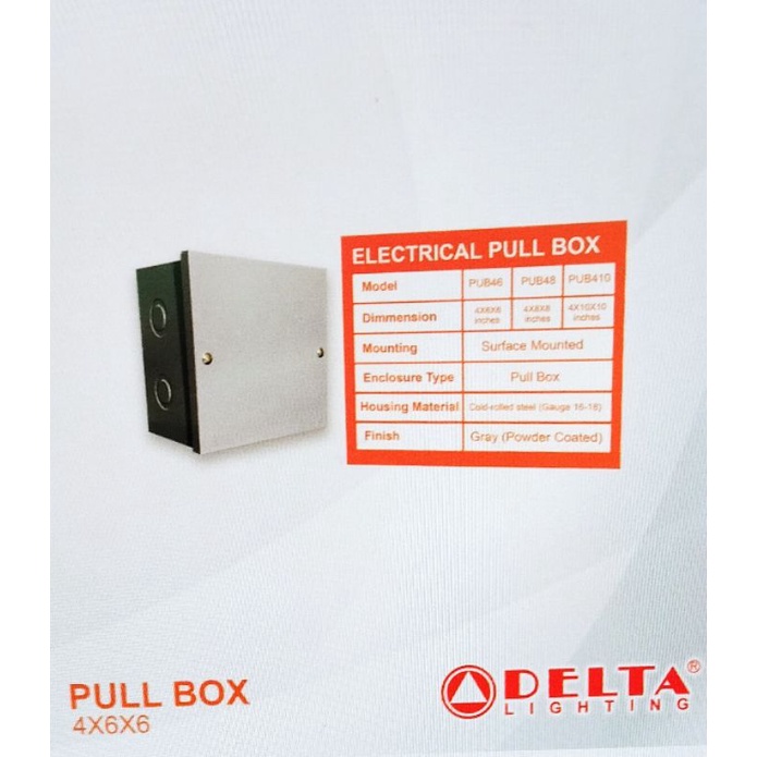 PUB4X6X6 (PULL BOX) | Shopee Philippines