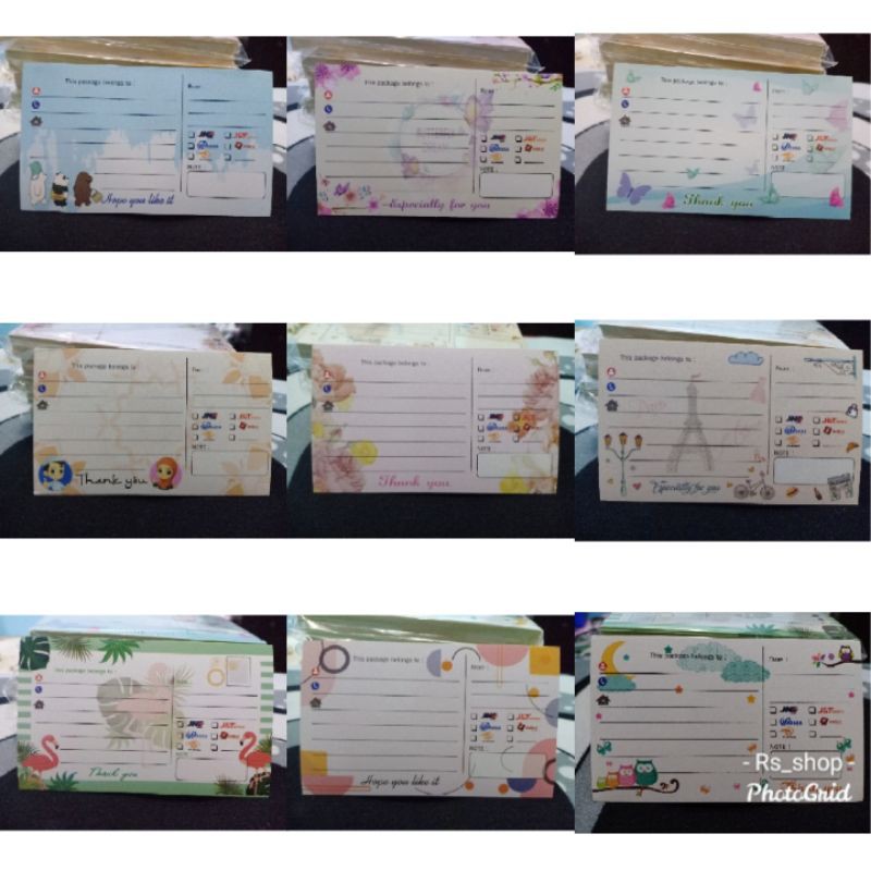 Shipping Label (Sticker) | Shopee Philippines