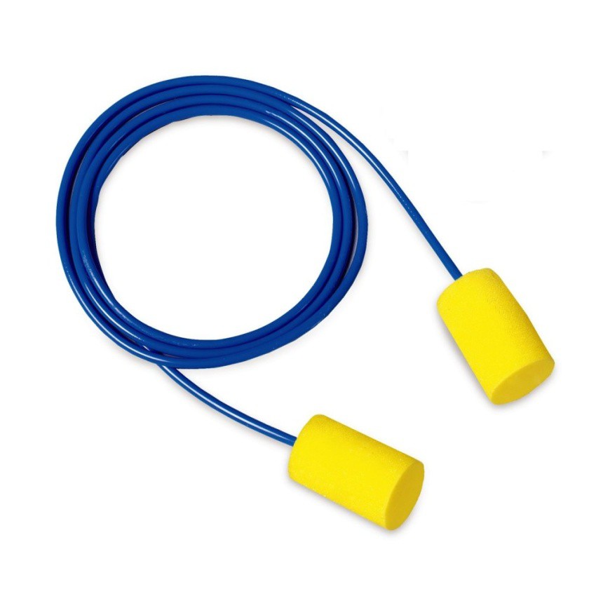 30 PRS 3M EAR plug Classic Foam Corded Earplug Ear Defender Ear ...