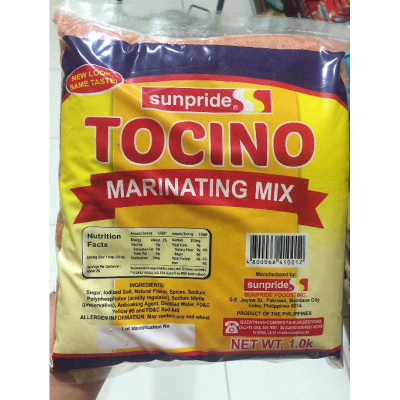 Sunpride Tocino Mix 1kg | Shopee Philippines