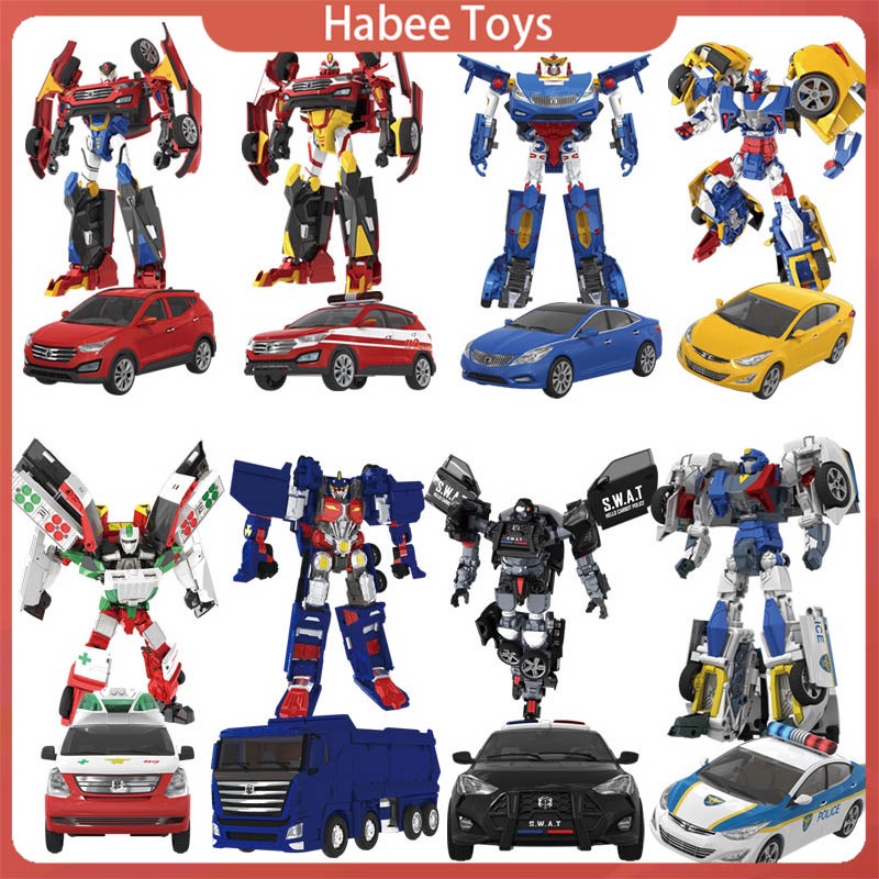 Hello Carbot Transformation Robot Toys Action Figures Two Mode ...