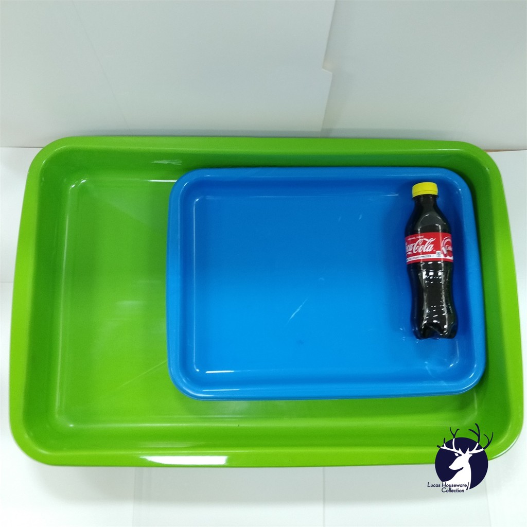 15" INCHES PLASTIC FAST FOOD TRAY / FRUIT TRAY / MULTI-PURPOSE TRAY ...