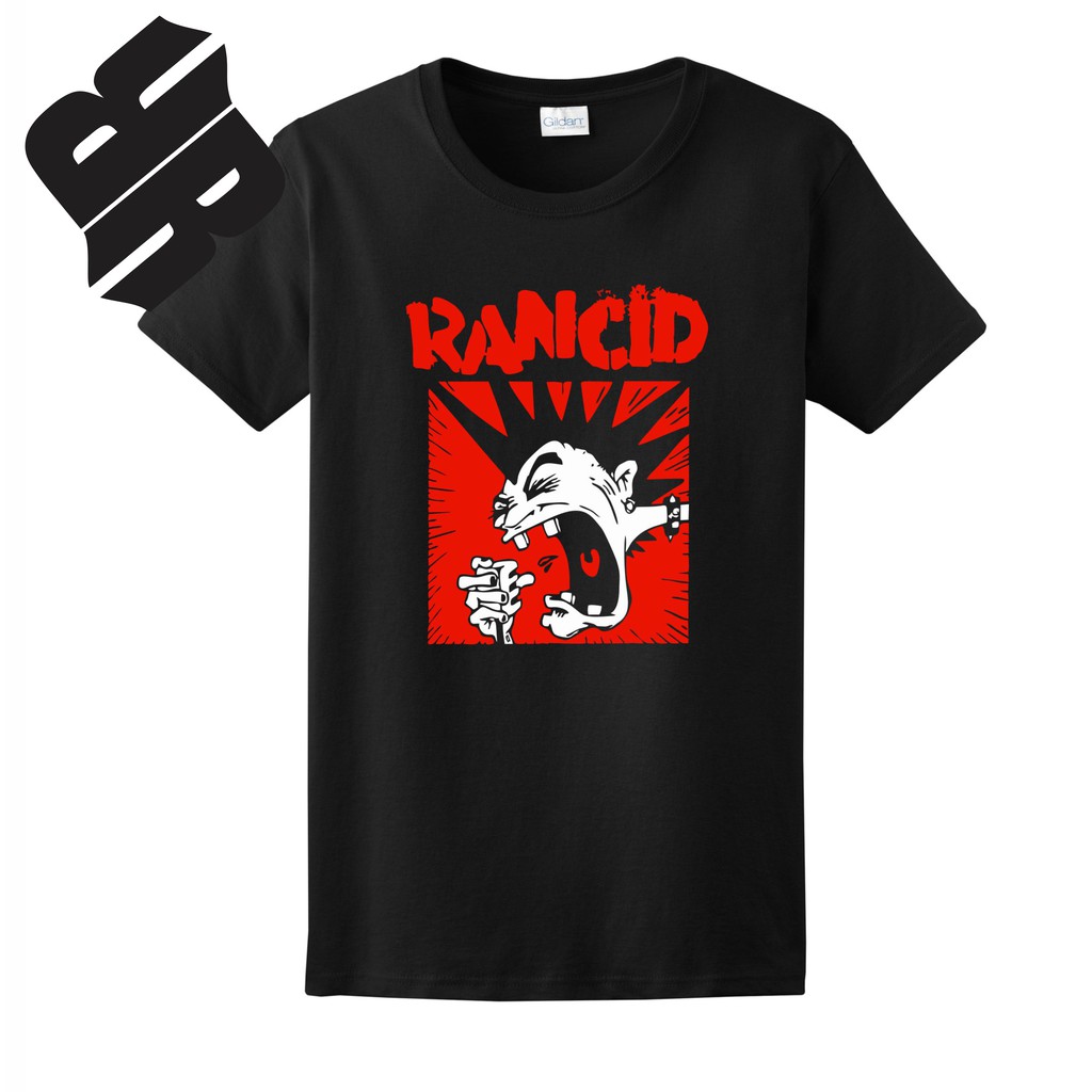 Radical Band Men's Shirt - Rancid Black | Shopee Philippines
