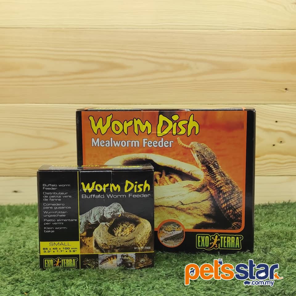REPTILE WORM DISH / MEALWORM FEEDER | Shopee Philippines