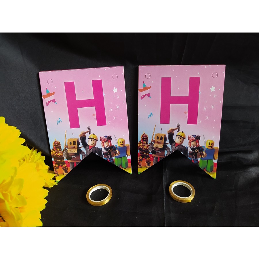 BIRTHDAY BANNER CHARACTER LEGO BACKDROP | Shopee Philippines