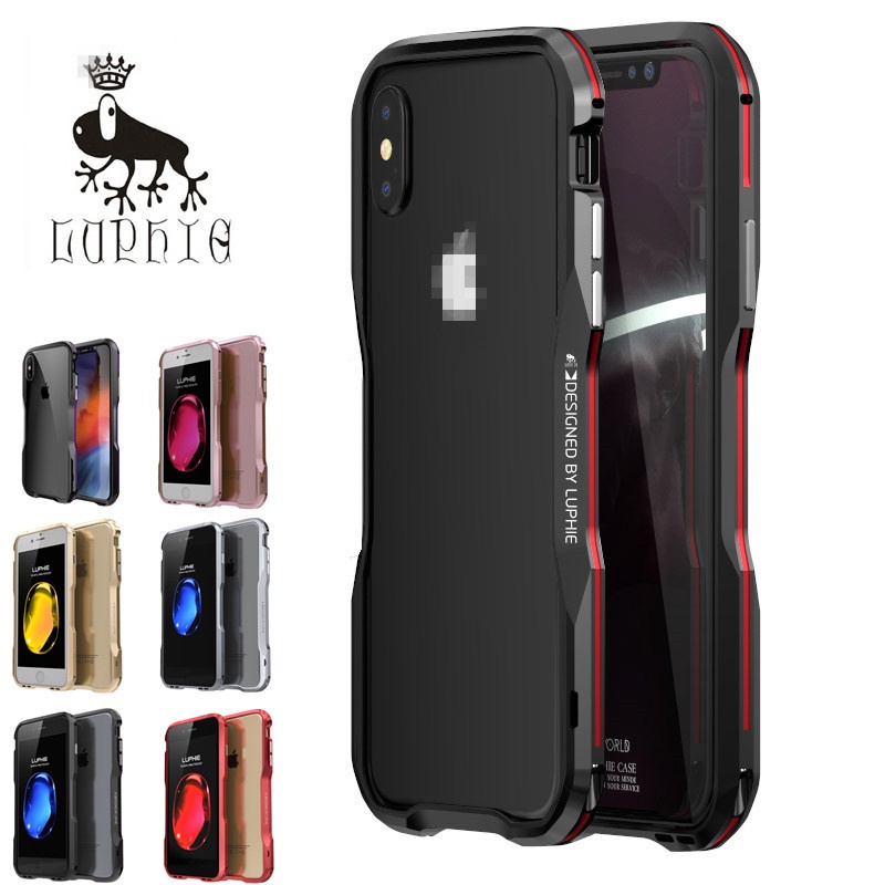 For iphone SE 2020 X XS MAX XR 7/8 Plus 7P 8P Aluminum Metal bumper ...