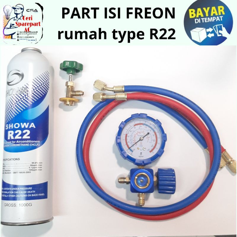 Package Contents freon AC R22 manifold Analyzer Hose And Faucet ...