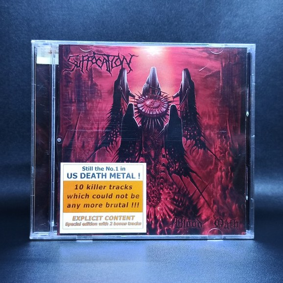 SUFFOCATION CD - BLOOD OATH (ORIGINAL CD) | Shopee Philippines