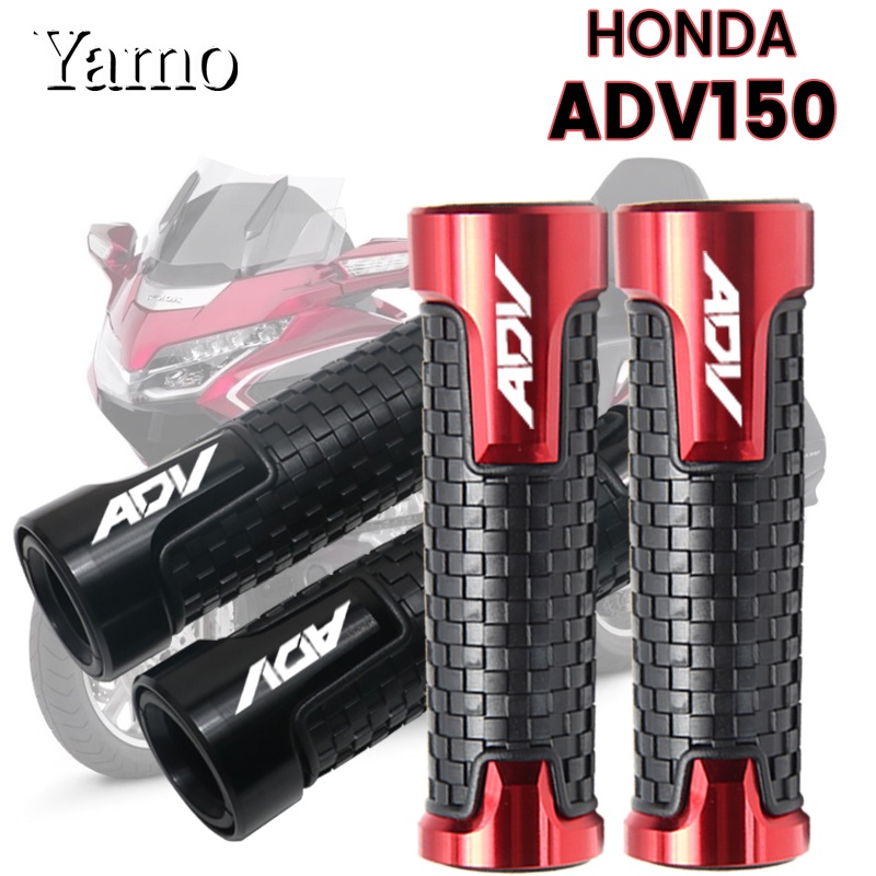 Motorcycle Accessories CNC 22MM Hand Grips Rubber Gel Handle Grip Handlebar Fits For HONDA ...