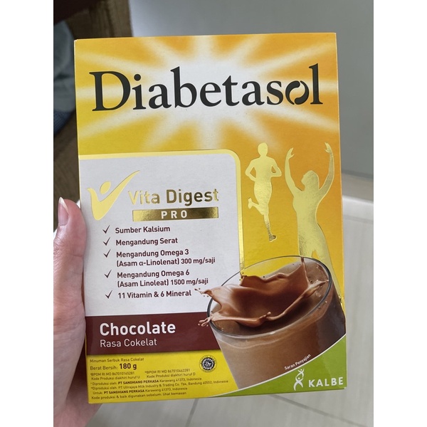 Diabetasol VITA DIGEST Chocolate 180G | Shopee Philippines
