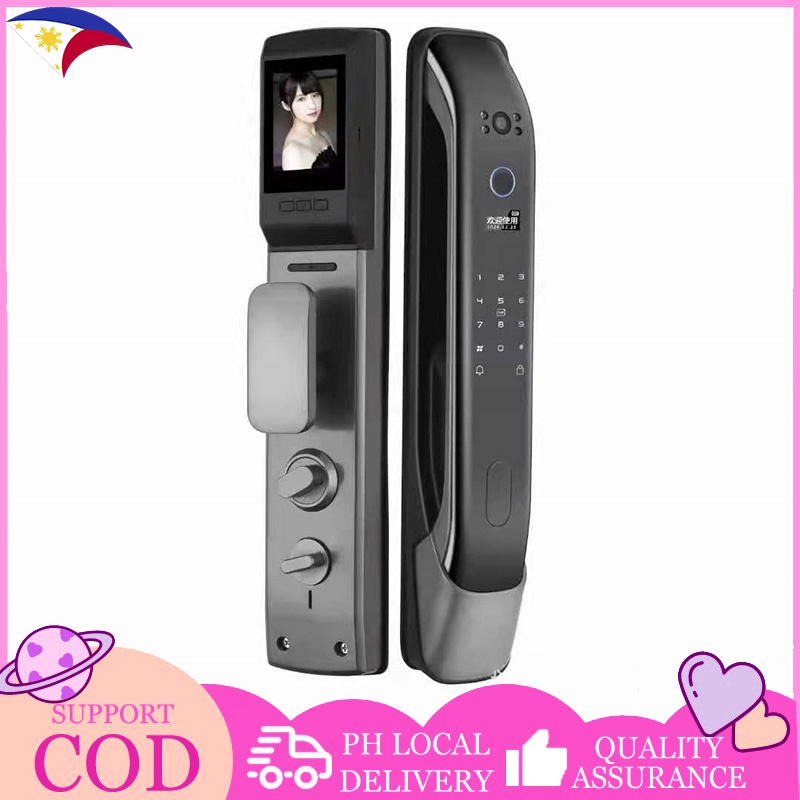 Fingerprint lock home smart door lock security door password lock ...
