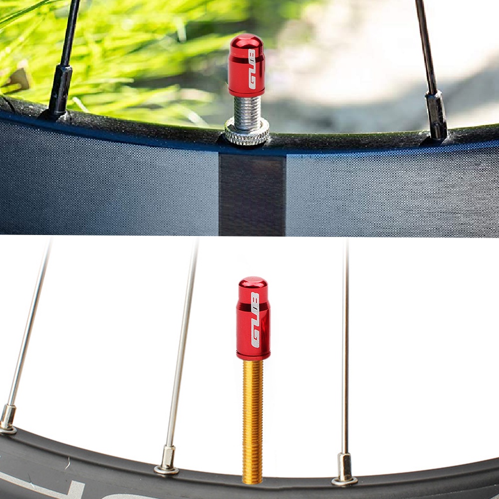 2PCS Aluminum Bicycle Tire Valve Cap Ultralight Road Mountain Bike ...