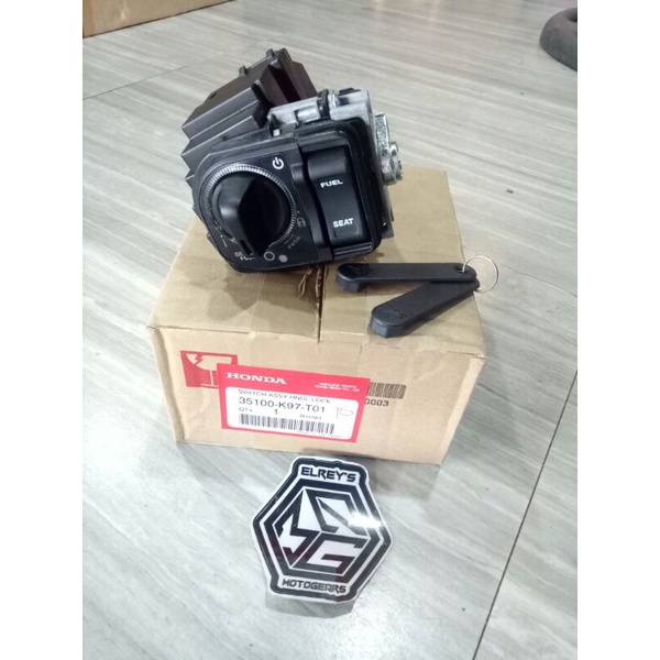 SWITCH ASSY HANDLE LOCK (KNOB) FOR HONDA ADV 150 | Shopee Philippines