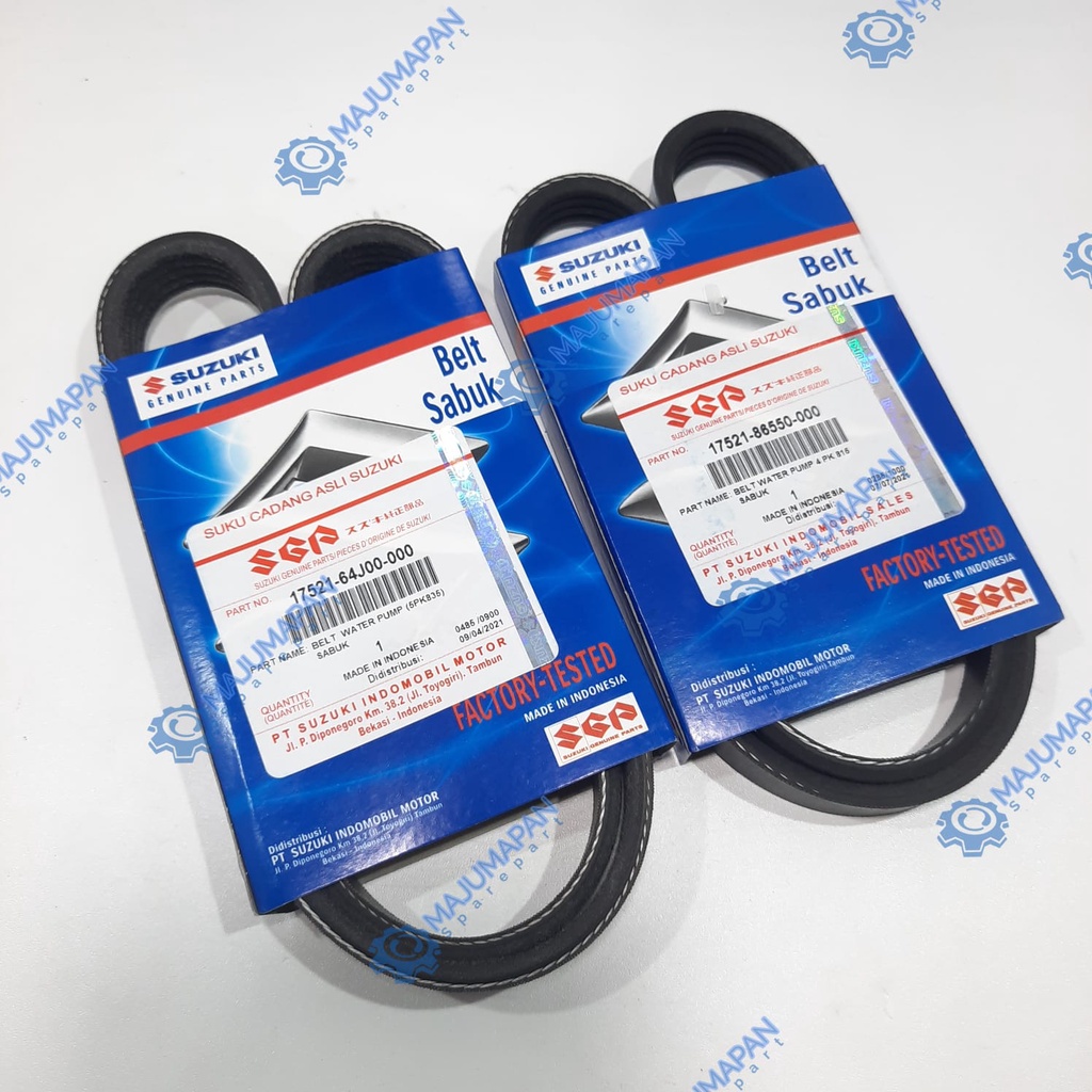 FAN BELT FAN STRAP SET SUZUKI SWIFT - SX4 SX 4 X-OVER NEO BALENO SGP ...