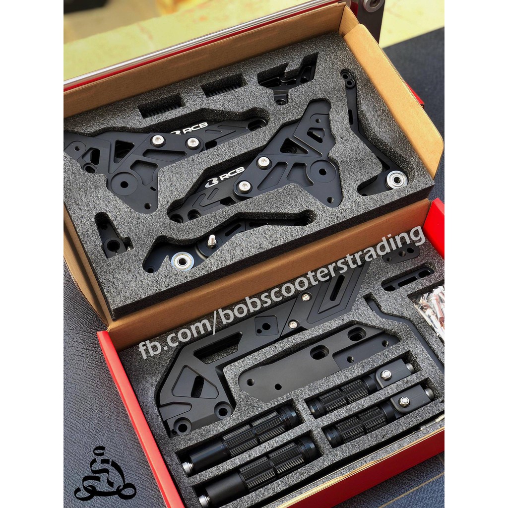 RCB S3 Footrest Full Set Shifter Raider 150 Carb/FI | Shopee Philippines