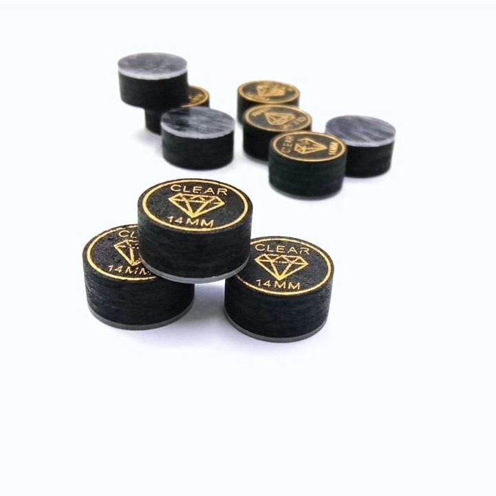 3Pcs. DIAMOND CLEAR BILLIARD CUE TIP/TIP PARA SA TAKO NG BILYARAN(ABLP ...