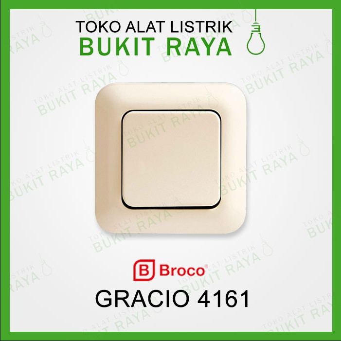 4161 Broco Gracio Single Switch Single Switch | Shopee Philippines