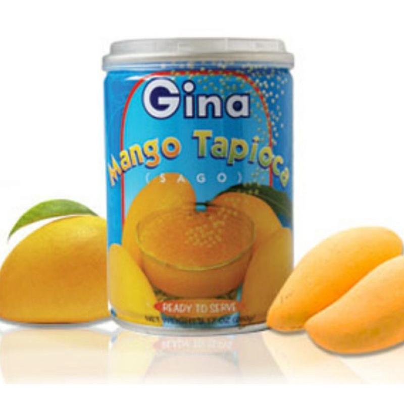Gina Mango Tapioca ( Mango Sago ) ready to serve 260g | Shopee Philippines