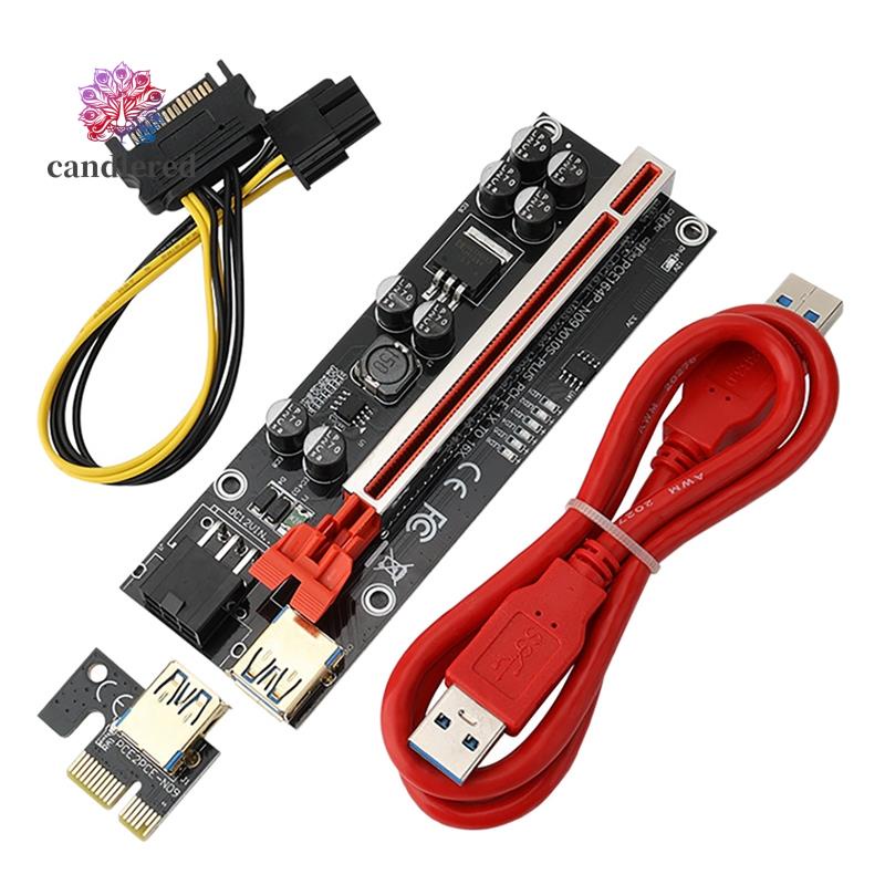 Pciex1 to X16 Slot USB3.0 Riser for Laptop External Graphics Card 009S ...