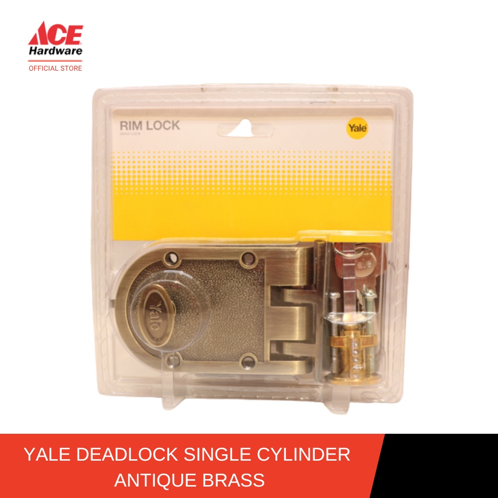 Yale Single Cylinder Deadlock | Shopee Philippines