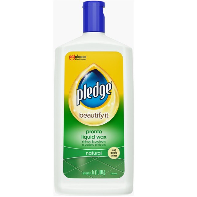 Pledge Liquid Floor Wax Natural 1L | Shopee Philippines