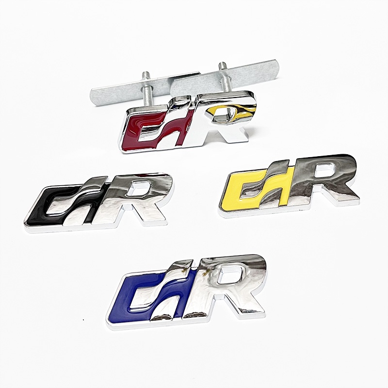 Racing R Logo Emblem For Volkswagen Rear Trunk Logo Sticker Front ...
