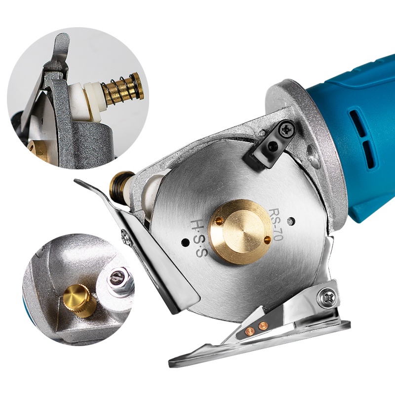 Electric Round Scissors DC 12V Electric Scissors Shear Cloth Cutter ...